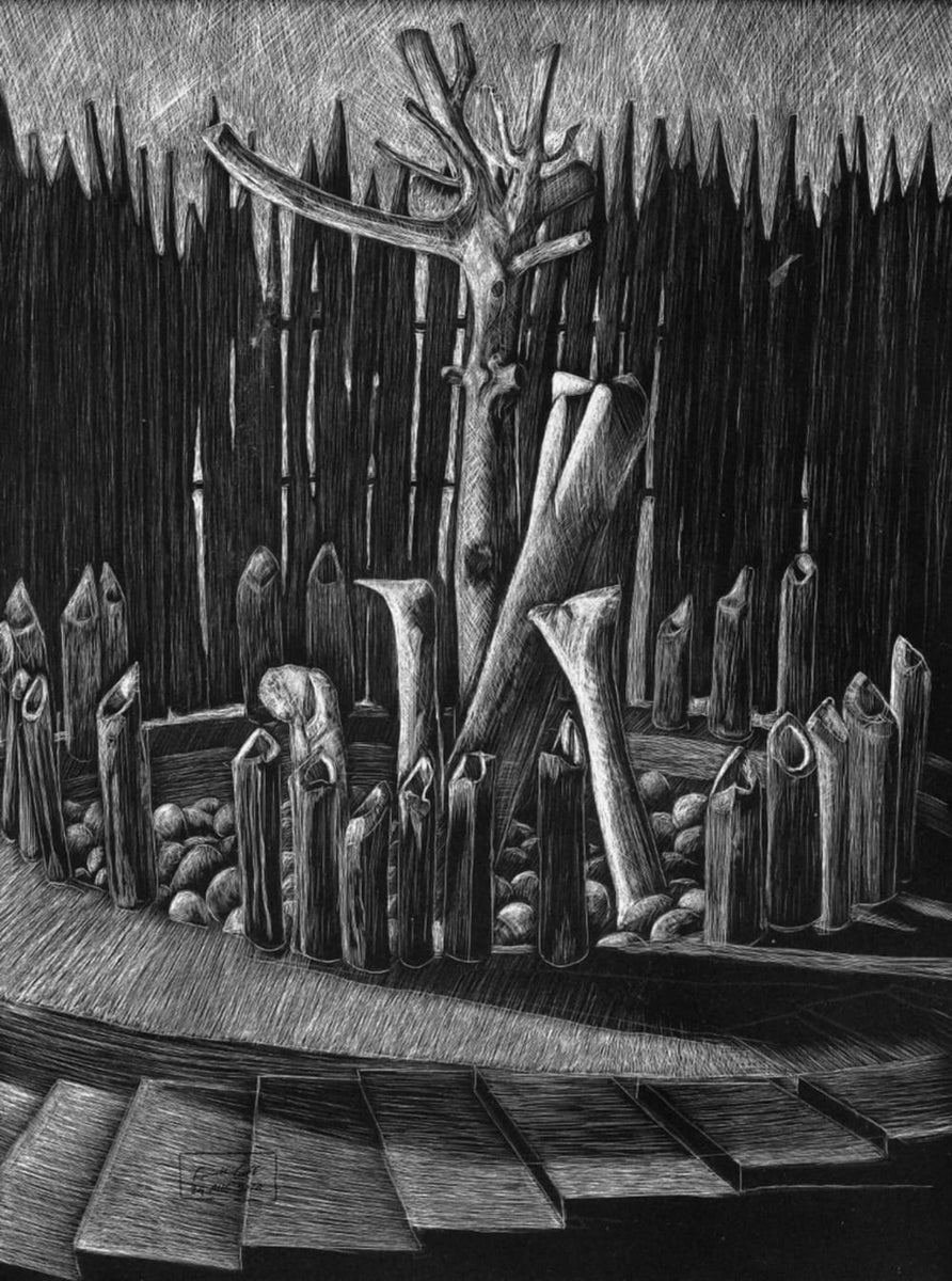 Safe Space Bones Art by Frank Goff – Art Ventures NWA